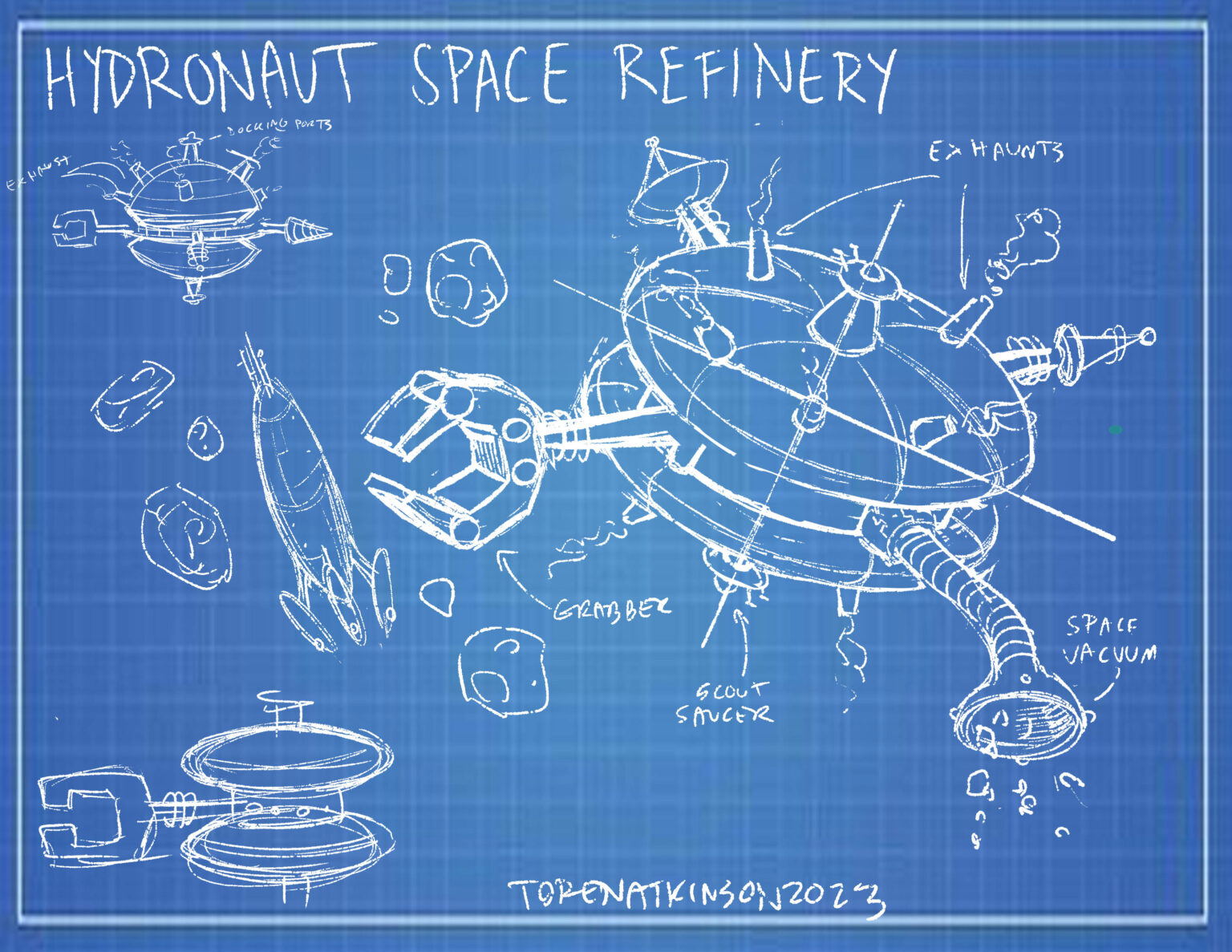 New Tabletop Roleplaying Game Content Preparing to Dock – Spaceship Zero